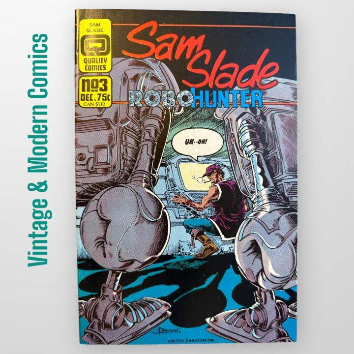 Sam Slade 3 Published Dec 1986 by Quality Original Comic Cartoons Super ...