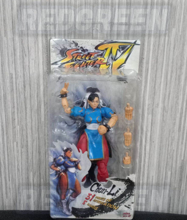 Neca RYU Street Fighter IV mainan anak action figure Ken Ryu Guile Chun ...