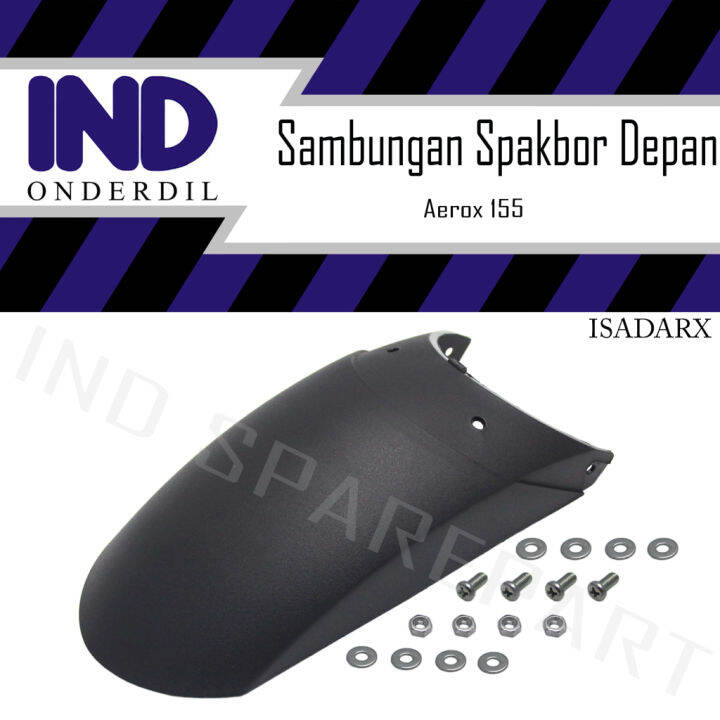 Sambungan Spakbor-Spakboard-Spak Bor-Board-Slebor-Cecepet Depan Aerox ...