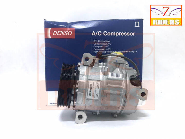 คอมแอร์ BMW 7SEU17C E60 6PK Denso แท้! คอมเพรสเซอร์ แอร์ บีเอ็ม Series5 คอมแอร์รถยนต์ ซีรี่ย์5 ...