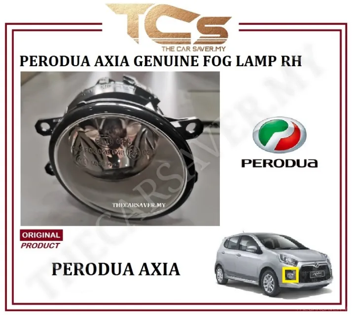 Perodua Axia Genuine Fog Lamp RH | Lazada