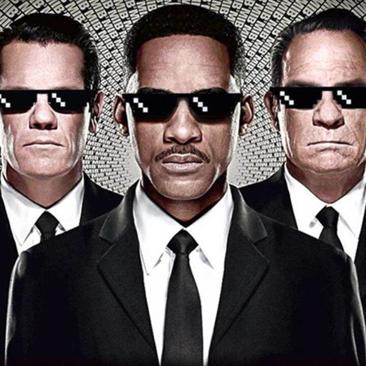 ผู้ชายผู้หญิงแว่นตาแว่นตา Thug Life 8-Bit MLG Pixelated แว่นตากันแดด ...