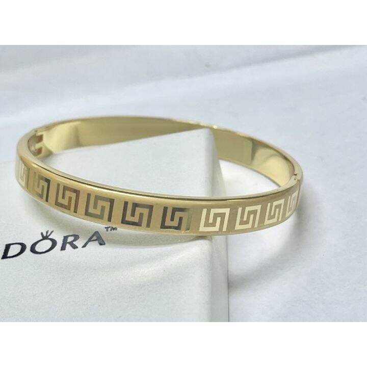18K Saudi Goldmix Elegant Fendi Bangle 1pc | Lazada PH