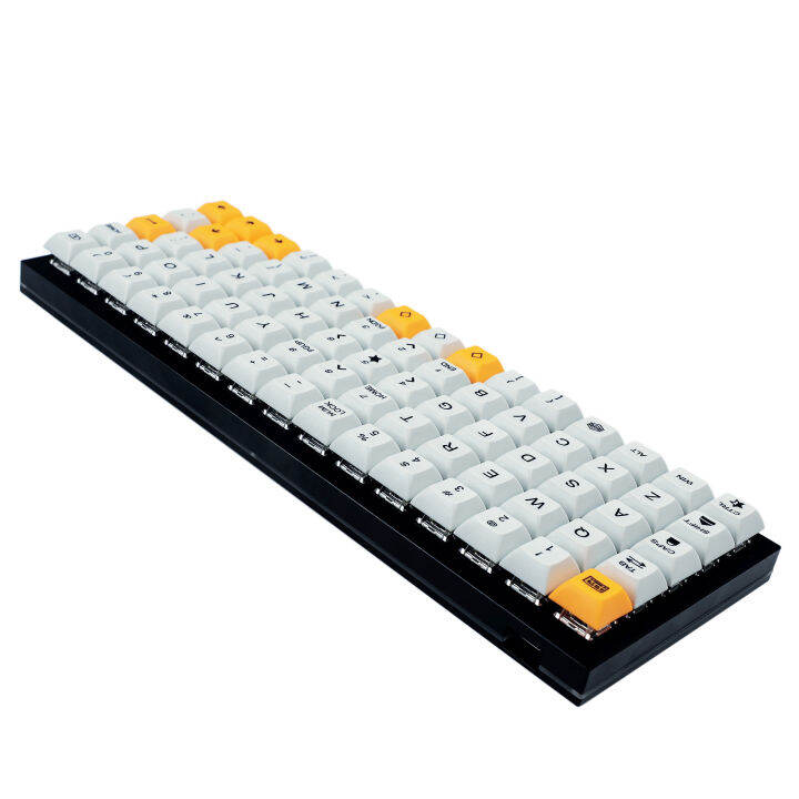 DSA โปรไฟล์75คีย์ Dye Sub PBT เหมาะสำหรับ Ortholinear Layout Keycaps ...