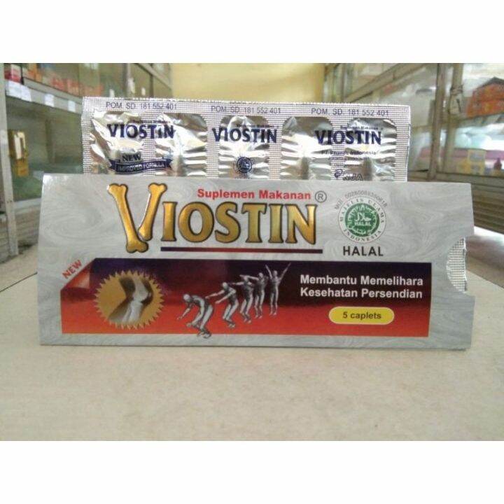 Viostin DS per strip isi 5 Kapsul - Suplemen Sendi | Lazada Indonesia