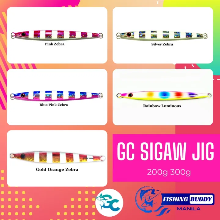 GOODCATCH SIGAW 200g 300g Metal Jig Lure Fishing Buddy | Lazada PH