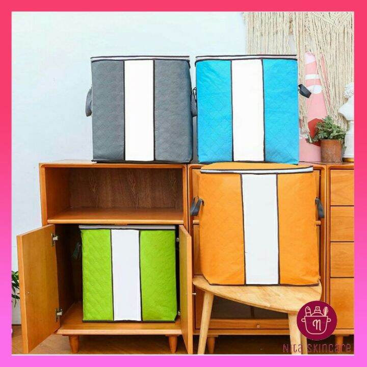 Storage Box Serbaguna/Tempat Menyimpan Baju dan Pakaian | Lazada Indonesia