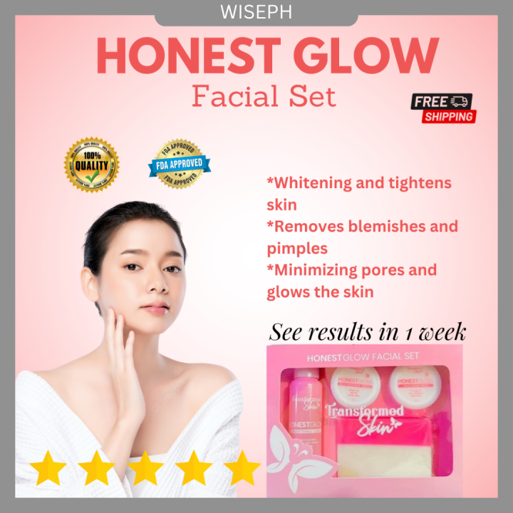 💟🔥Transformed Skin Honest Glow Facial Set🔥💟 | Lazada PH