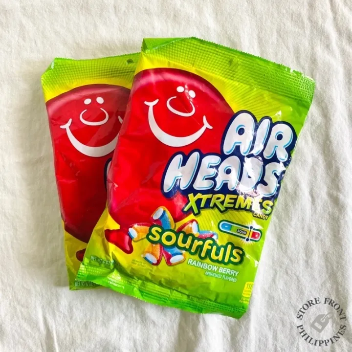 ON HAND] Airheads Xtreme Sourful Sweetly Sour Chewy Candy Rainbow Berry ...