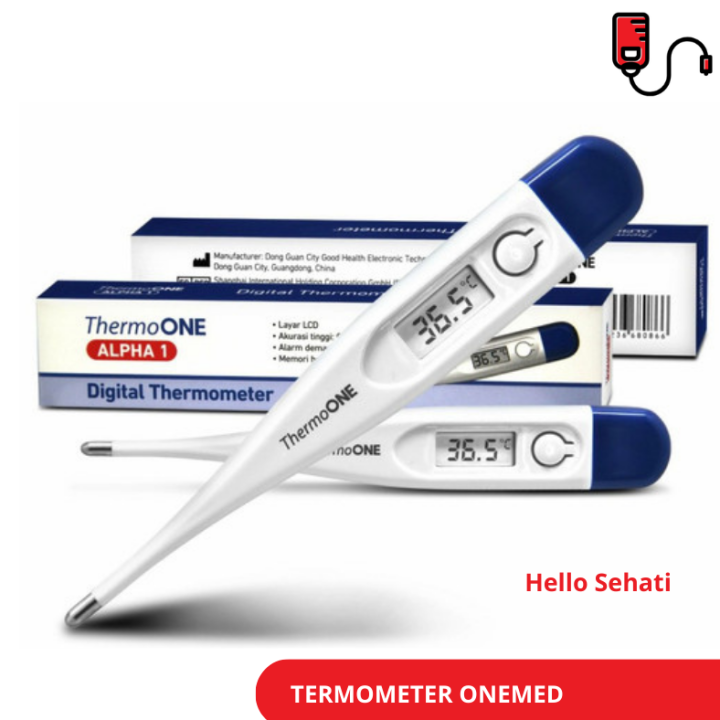 Onemed Termometer Thermometer Alat Cek Suhu Tubuh Badan Bayi Anak ...