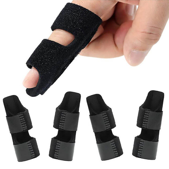 Trigger Finger Splint Broken Finger Protector Adjustable Finger Brace ...