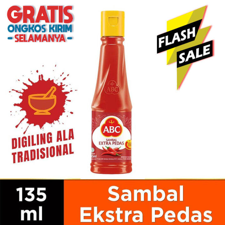 ABC Sambal Extra Pedas 135 ml | Lazada Indonesia
