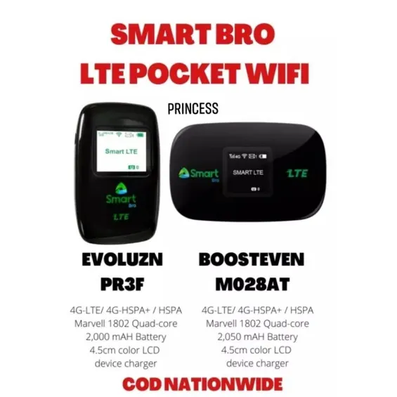 SMART BRO POCKET WIFI(Portable w/ FREE LOAD) durable | Lazada PH