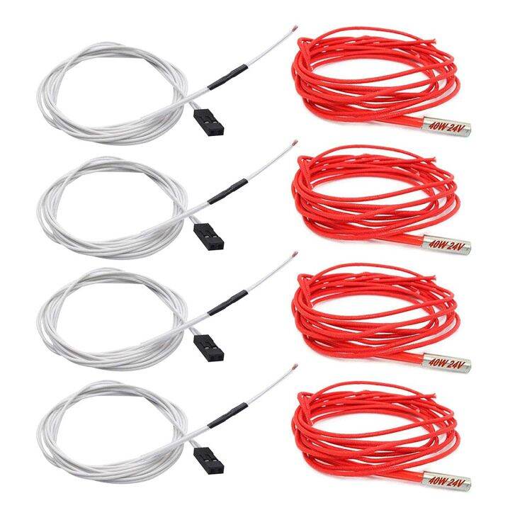 Ceramic Heater Cartrige for 3D Printer Accessory Hotend 24V 40W 100K ...