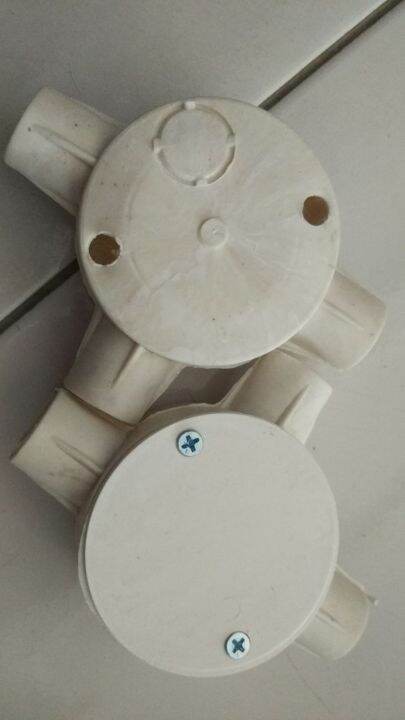 Tee DOUS DOS DUS PUTIH BULAT DALAM TEMBOK TANAM 3/4" in inchi ...