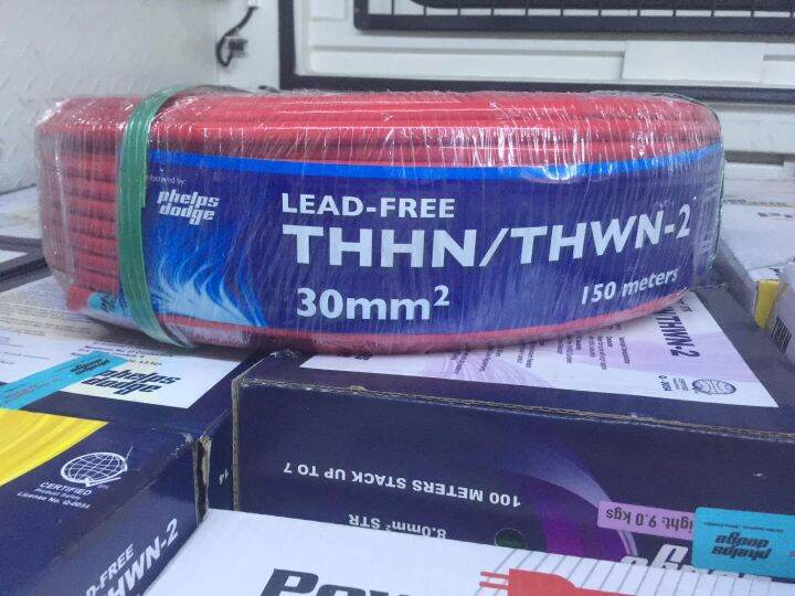 Phelps Dodge THHN/THWN #2 ( 30mm² ) Stranded Lead-free | Lazada PH
