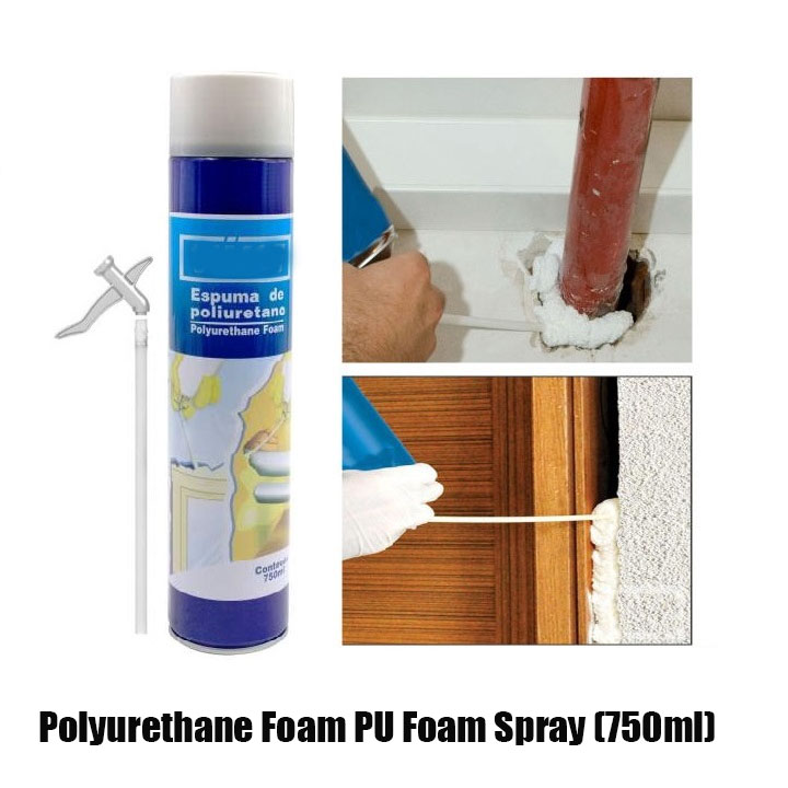Foam Spray05 750ml Polyurethane Expanding Foam Spray Sealant Filler Insulation Lazada Ph 