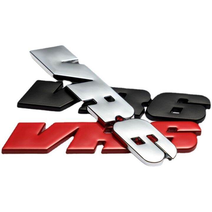 Hot New 2pcs 3D Metal VR6 Stickers VR6 Logo Car Sticker Emblem Badge ...