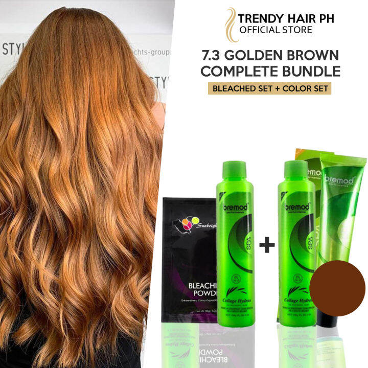 Original Bremod 8.33 BRIGHT GOLD COMPLETE BUNDLE / Bleaching Set ...