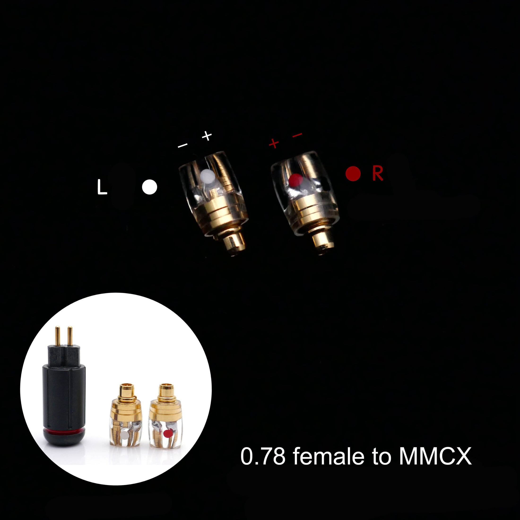 Super Mini Hifi Mmcx 0.78มม. A2DC QDC หญิง0.78ชาย Fitear Etymotic หูฟัง ...