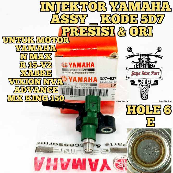 ORI INJEKTOR ASSY 5D7 YAMAHA N MAX XABRE R15 R 15 ORIGINAL ASLI KODE ...