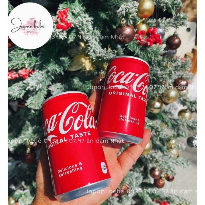 Nước ngọt coca cola nhí Nhật Bản lon 160ml | Lazada.vn