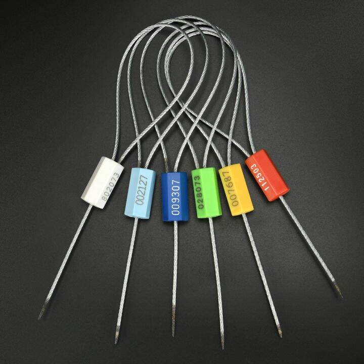 Pull Tight Wire Seals Serial Numbered Cable Wire Seal Tamper Proof ...