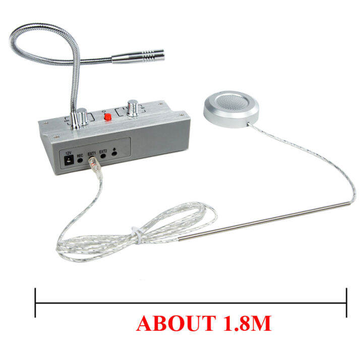 Window Intercom Speaker Two Way Intercom Microphone Talk Through Glass ...