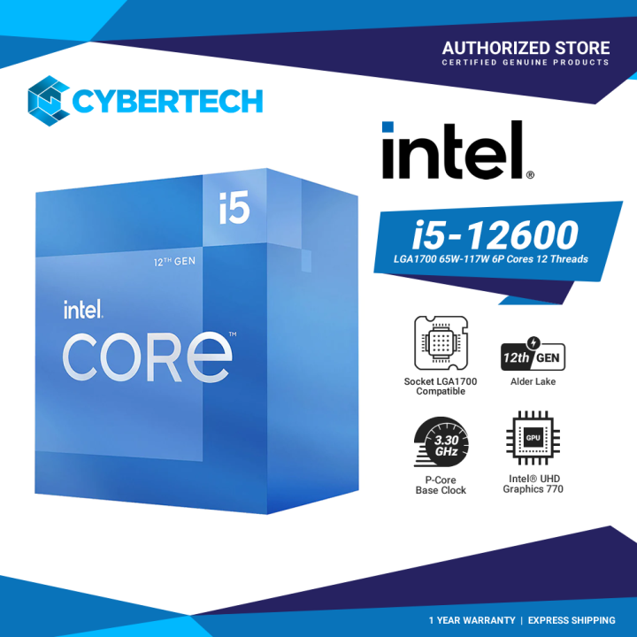 Intel Core i5-12600 3.3 GHz 6-Core LGA 1700 Processor | Lazada PH
