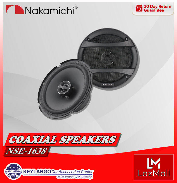 Nakamichi Speaker Coaxial 6." 2-Way 40watts Rms - 260watts Peak Power | Lazada PH