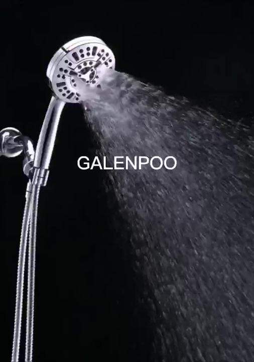 Handheld Filter Filtration Ionic Showerhead 200 High Pressure 40 Water