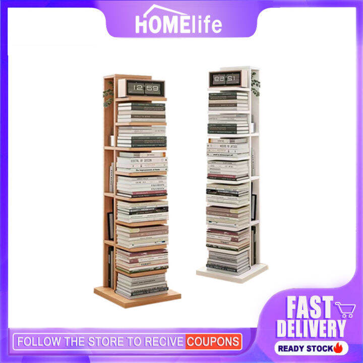 Homelife Bookshelf Multi-Layer Shelf Stand Floor Display Shelf Utility Storage Rack Living Room ...