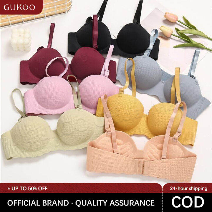 GUKOO 3pcs Seamless Women's Breathable Underwear Brassiere For Woman ...