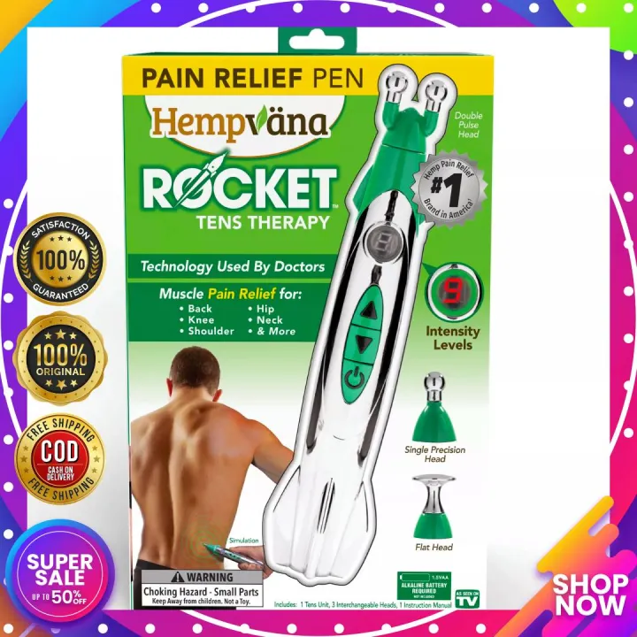 PINAS BEST Original COD latest Hempvana Rocket Powerful Pain Relief Pen ...