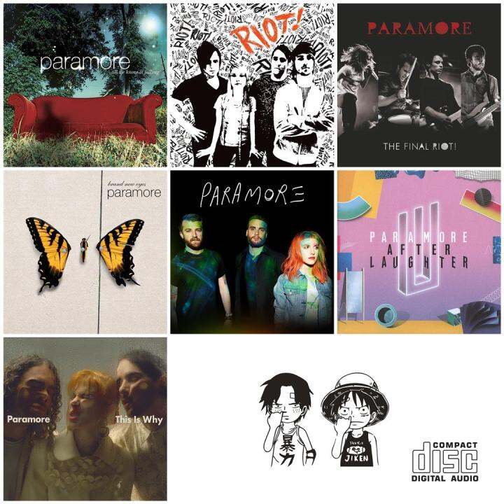 CD Audio คุณภาพสูง เพลงสากล Paramore - Discography 2005-2023 (ทำจากไฟล์ ...