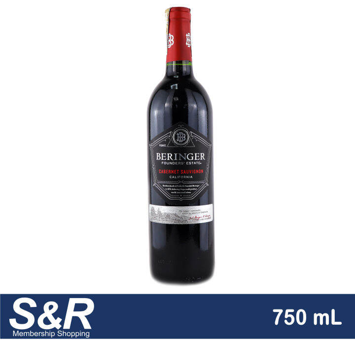 Beringer Founders' Estate Cabernet Sauvignon 750mL | Lazada PH
