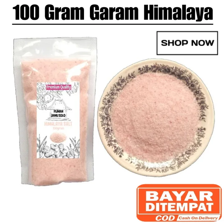 Garam Himalaya 100 Gram - Pink Salt Himalaya Ori 100 Gram - Garam ...