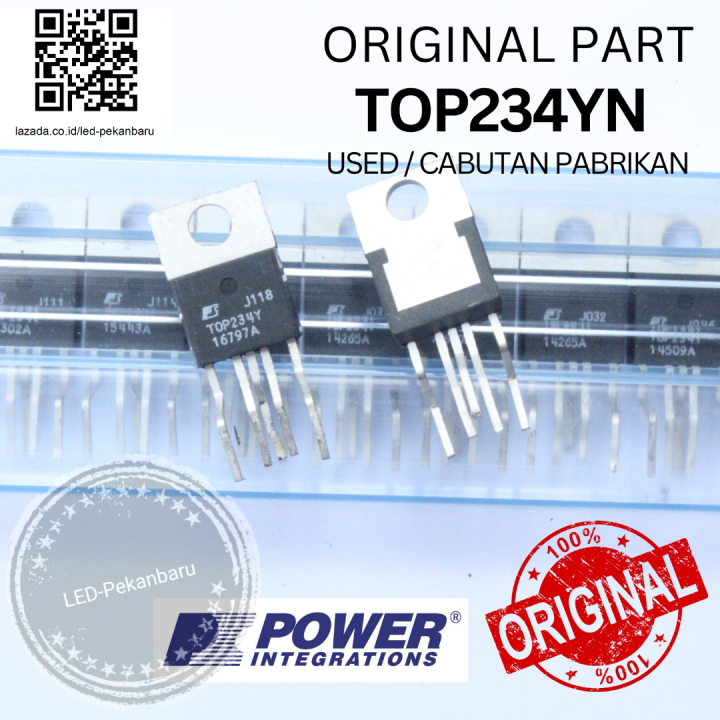 IC ORIGINAL TOP234Y TOP234 TOP 234Y 234 CABUTAN INTEGRATD OFF-LINE SWITCHER | Lazada Indonesia