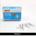ASTAR Paper Clip Klip Kertas 25mm/31mm/50mm (1 Box) | Lazada