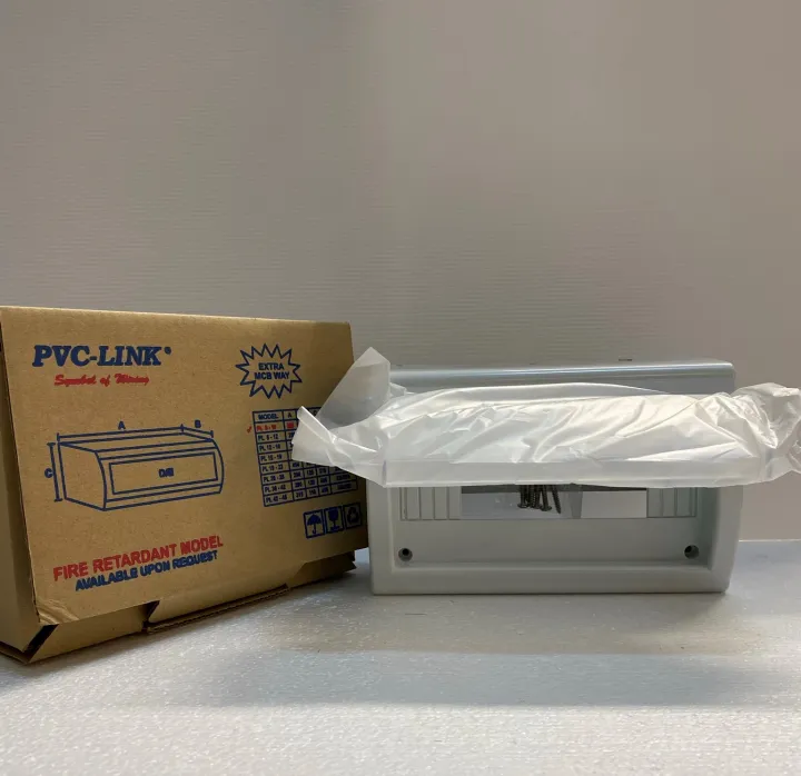 6 Way / 8 Way PVC LINK ABS Mcb Box Distribution Box DB Plastic Box ...