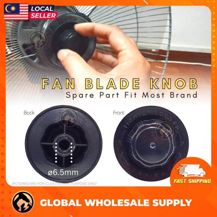 Fan Blade Knob Spare Part Replacement Fan Blade Guard Knob Alat Ganti ...