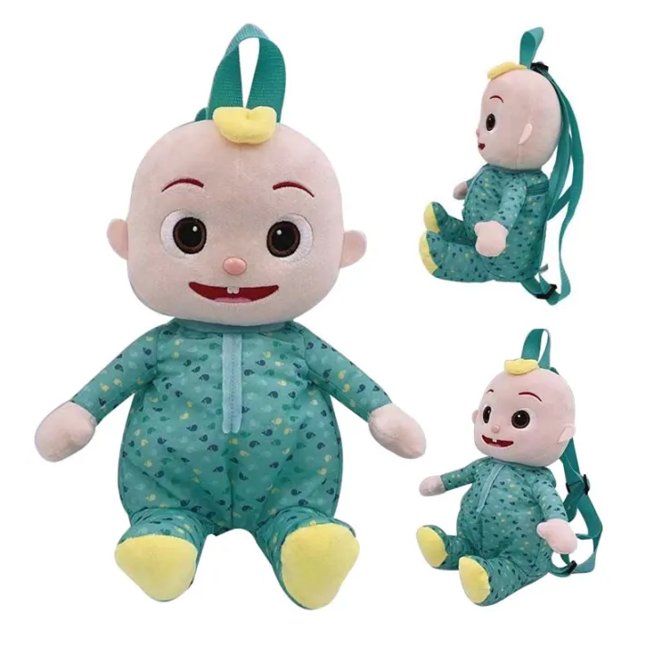 Cocomelon JJ Watermelon Little Boy Plush Backpack for Kids Children ...