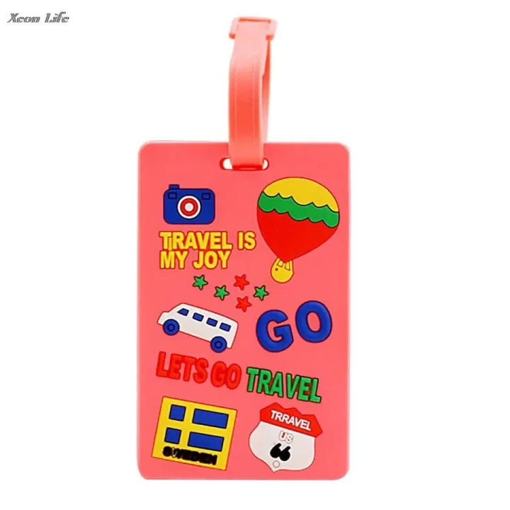 Luggage Tag Label Koper Design Unik (Koper jadi mudah dikenal) J31 ...