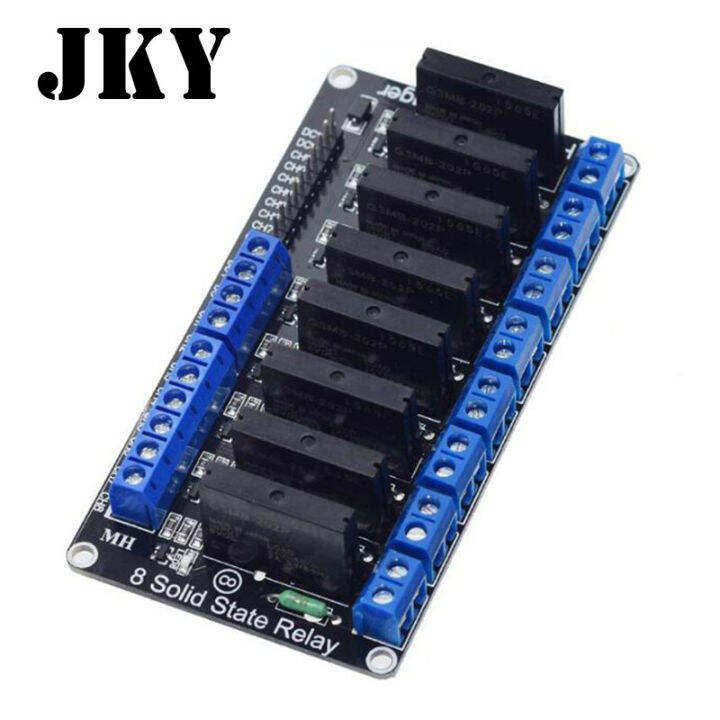 Omron Relay 250V 2A สำหรับ Arduino SSR 5V 8ช่อง Low Level Solid State ...