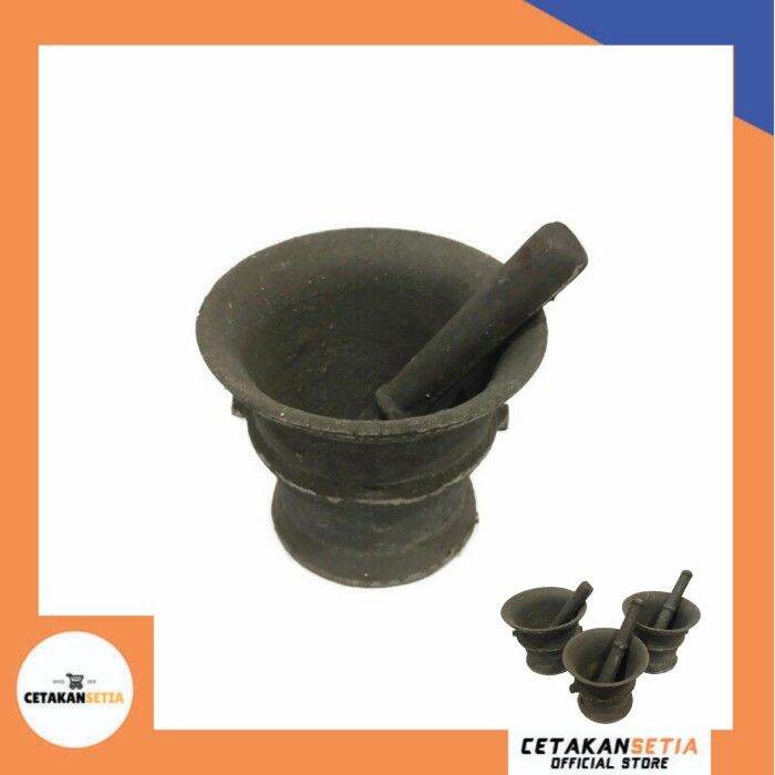 Lumpang Besi SEDANG | Lumpang Jamu | Lumpang Tumbuk Bumbu | Lazada ...