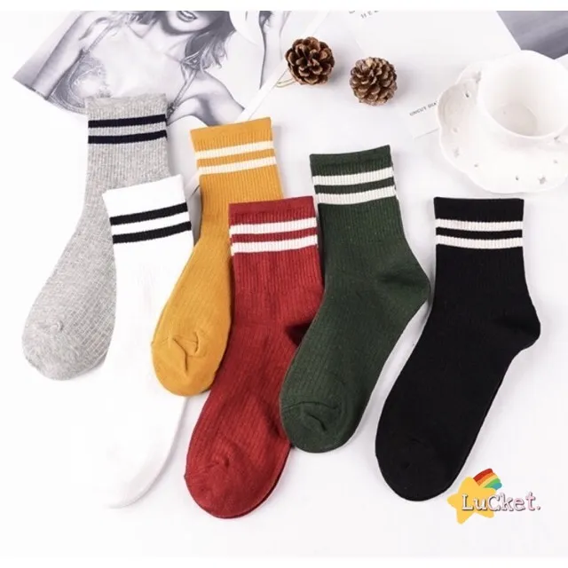 【oKNXyhC7】promotion activity lucket Korean Socks Mid Cut Sock Baseball ...