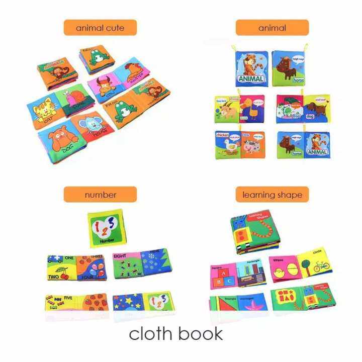 Mainan Buku Kain Buku Cerita Bayi / Buku Edukasi / Buku Dengan Bahan ... Mainan Buku Kain Buku Cerita Bayi / Buku Edukasi / Buku Dengan Bahan ...