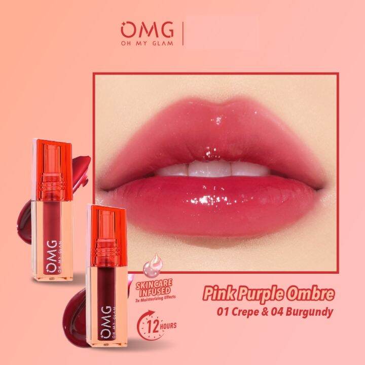 Paket Ombre Lips Parade - Best Ombre Lip Cream + Lip Tint - Warna ...