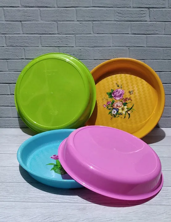NAMPAN PLASTIK BULAT 2 PCS | Lazada Indonesia
