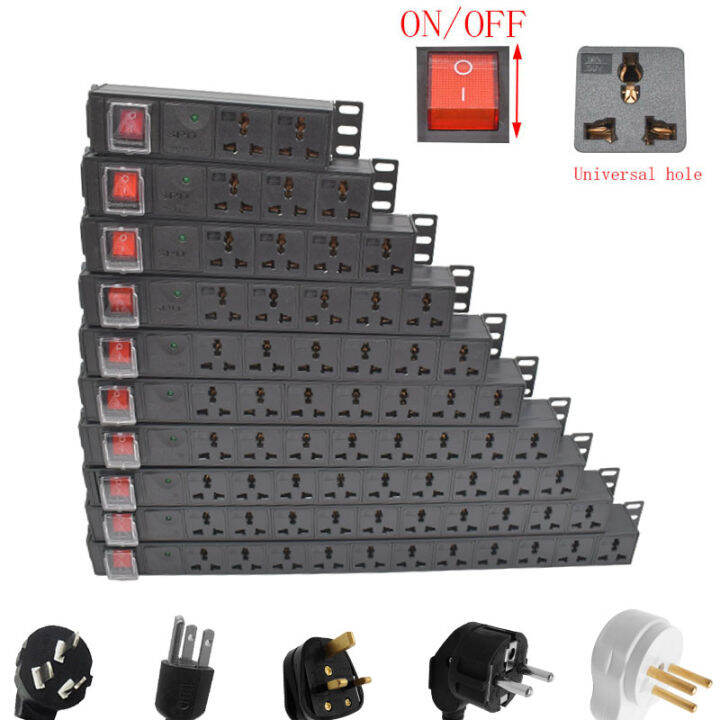 wirelessC14 port power board mode power cabinet socket 2-22 ACsurge ...